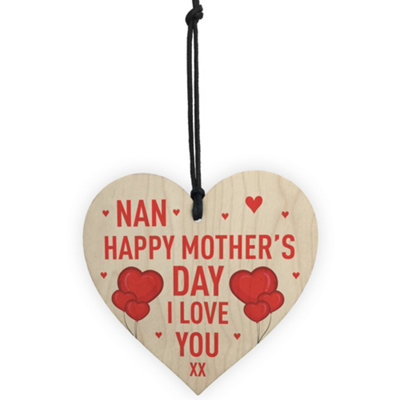 Red Ocean Nan Mothers Day Gift From Grandchildren Mother's Day Keepsake ...