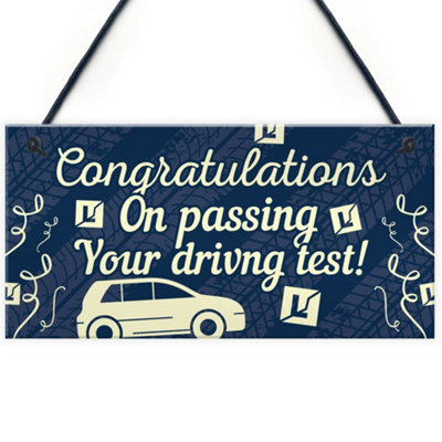 Red Ocean New Driver Gifts Passed Driving Test Gift Plaque Gift For ...