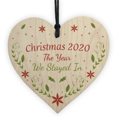 Red Ocean Novelty Christmas 2020 Decoration Quarantine Gift Hanging ...