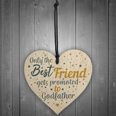 Red Ocean Red Ocean Godfather Friendship Best Friend Gift Christening ...