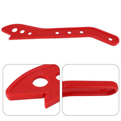 Red Safety Push Stick for Woodworking Table and Router Blade Protection