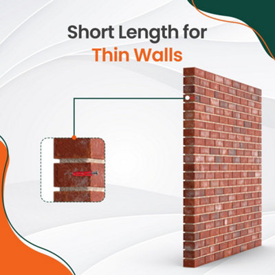 Red Screw Wall Expansion Fixing Rawl Plugs for Brick Stone Concrete ...