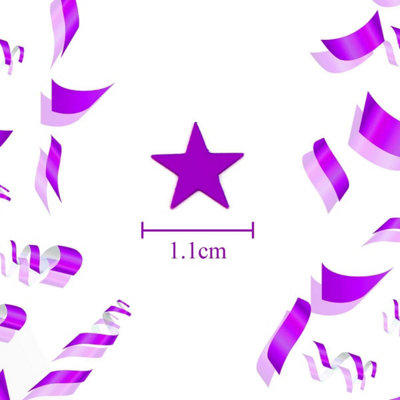 Red Star Confetti Red 14g Table Scatter Birthday Party Decorations