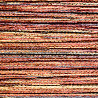 Buy Red Striped Outdoor Rug, Striped Stain-Resistant Rug For Patio ...