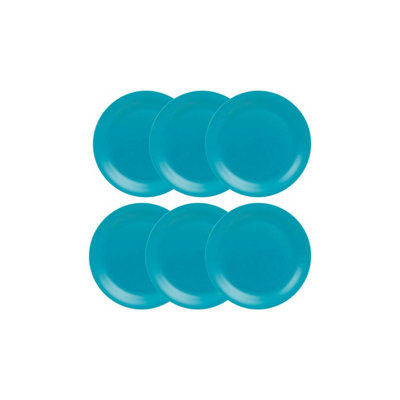 Red - Unbreakable Reusable Plastic Dinner Plates