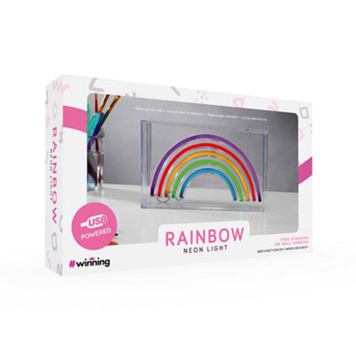 RED5 Boxed Rainbow Neon Effect Light