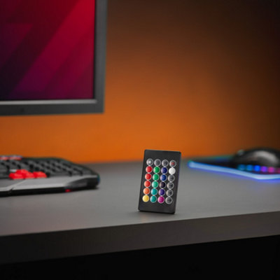 RED5 LED Multi Strip Lights 2 Metres with Remote Control