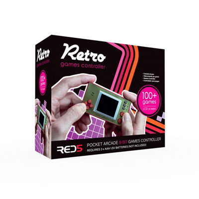 RED5 Retro Games Controller Pocket-Sized Gaming Console