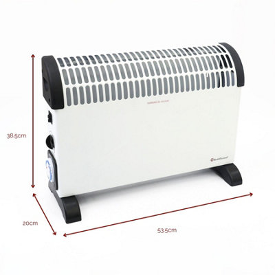 Buy Rediffusion 2000W Convector Heater with Timer | DIY at B&Q