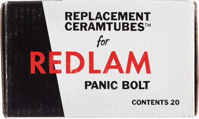 Redlam Ceramic Break Glass Tubes Emergency Exit Bolt Ceramtube Pack of 20