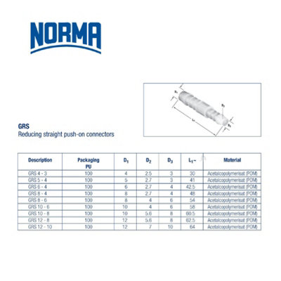 Reducing Straight Butt Joint Vacuum Hose Joiner 8-4mm Silicone Connector