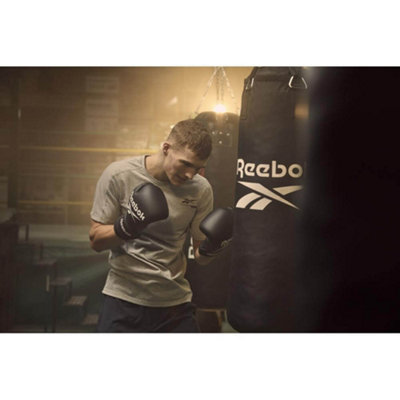 Reebok 16oz Boxing Gloves White/Black, Synthetic Leather, Injection ...