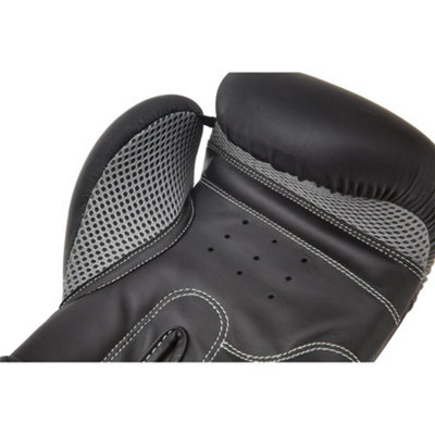 Reebok 16oz Boxing Gloves White/Black, Synthetic Leather, Injection ...