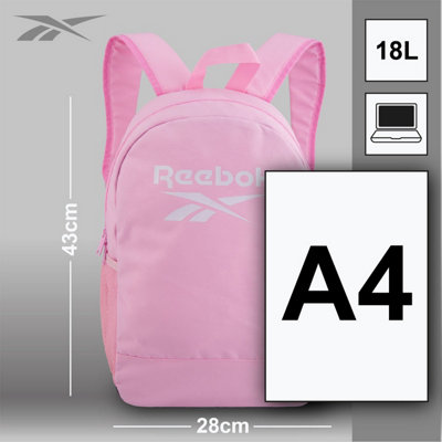 REEBOK ACTIVE CORE BACKPACK PINK MEDIUM