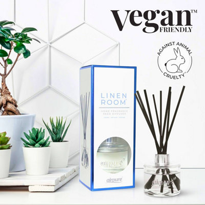 Reed Diffuser 100ml Airpure Linen Room Long Lasting Scent Home ...