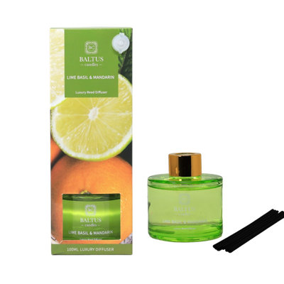 Reed Diffuser 100ml Baltus Lime Basil & Mandarin Aroma Air Freshener ...