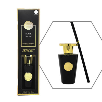 Reed Diffuser 300ml Sences Black Orchid Air Freshener Aromatherapy ...
