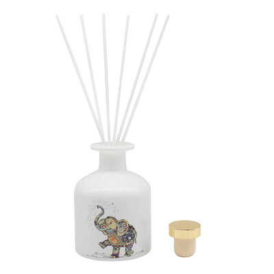 Reed Diffuser Cashmere & Silk Bug Art Eddie Elephant Home Fragrance Aromatherapy