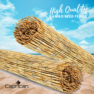 Reed Fence 1m x 4m Natural Garden Screening Roll for Outdoor Privacy ...