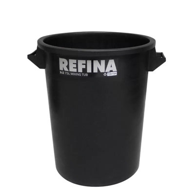 Refina Black Screed And Latex Mixing Bucket 75L | DIY at B&Q