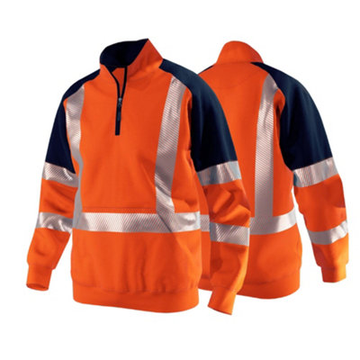 Reflective Jacket For Outdoor Construction Sites Cold-Proof Traffic ...