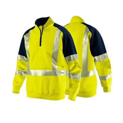 Reflective Jacket For Outdoor Construction Sites Cold-Proof Traffic ...