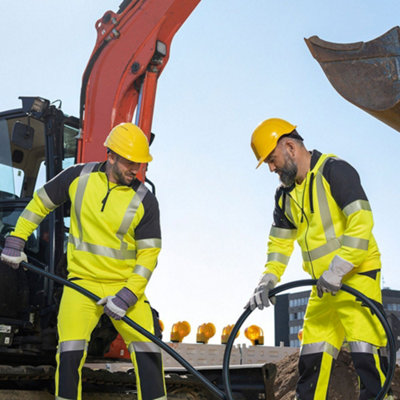Reflective Jacket For Outdoor Construction Sites Cold-Proof Traffic ...