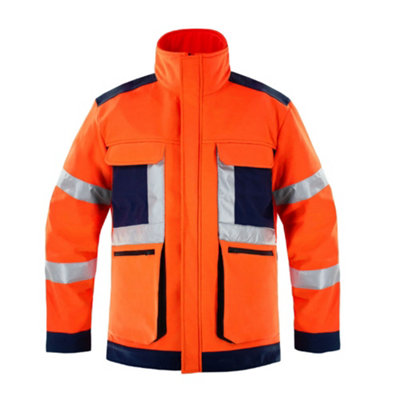Reflective safety highway administration gas station shipping suit work ...