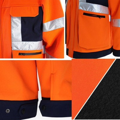 Reflective safety highway administration gas station shipping suit work ...