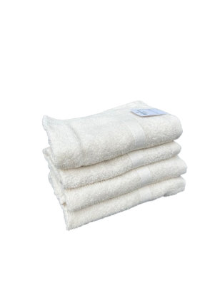 Regal 100% Cotton Face Cloth 4 Pack Cream