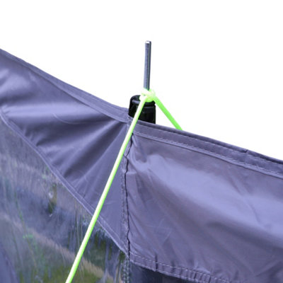 Regatta 4 Pole Steel Windbreak Grey