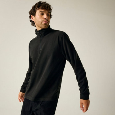 Regatta Professional Micro Zip Neck Fleece Black