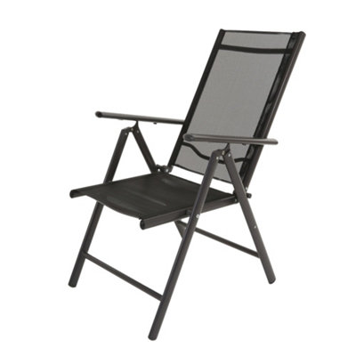 Regatta Varna Folding Chair Black (One Size)