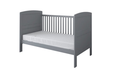 Reggie Baby Cot Bed in Grey Only