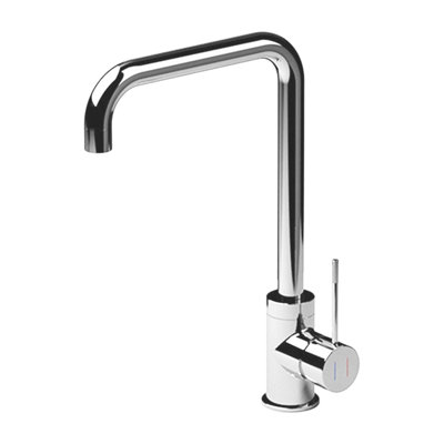 Reginox ANGEL CP Chrome Single Lever U-Shaped Monobloc Kitchen Sink ...