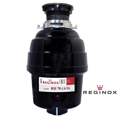 Reginox RD70 (A/S) 0.65hp Kitchen Sink Food Waste Disposal Unit With ...