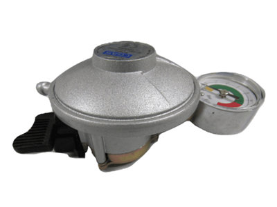 Regular Gas Regulator with Gauge 21MM (N Indoor Storage Clip on Calor ...