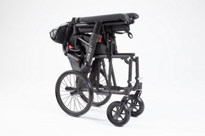 REHASENSE ICON 35 LX TRANSIT WHEELCHAIR - LIGHTWEIGHT FOLDING MANUAL ...