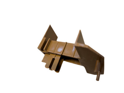 Rehau 70mm Mullion End Cap Brown