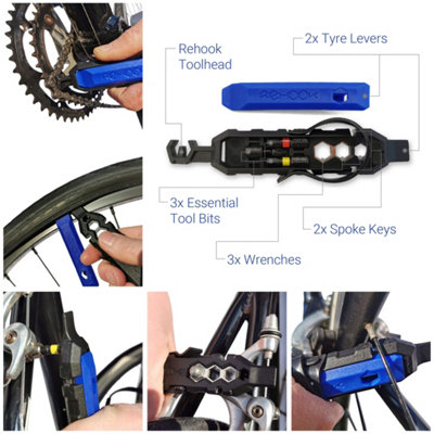Rehook PLUS Cycling Multi-Tool - Lightweight Bike Chain Tool for Cyclists