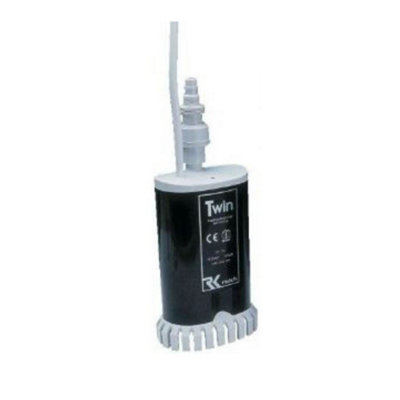 Reich 19L Twin Submersible Water Pump with Non-Return Valve