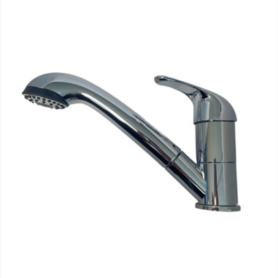 Reich Kama Chrome Shower Mixer Tap with Pull-Out Julia Showerhead for ...