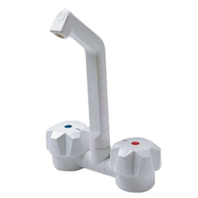 Reich Kama Mixer Tap 27mm White High-Quality Caravan and Motorhome Tap