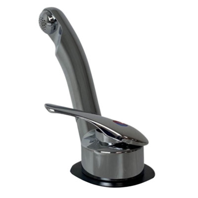 Reich Twist Tap Left Hand 45 Degrees for 39mm Hole Caravan & Motorhome