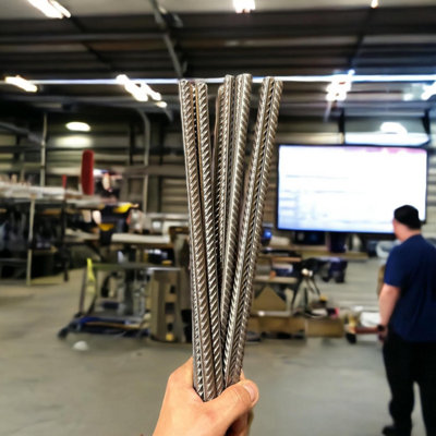 Reinforcing Reinforcement Steel Bar 1 Meter Long for Concrete (12mm ...