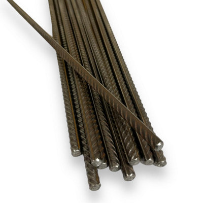 Reinforcing Reinforcement Steel Bar 1 Meter Long for Concrete (6mm ...