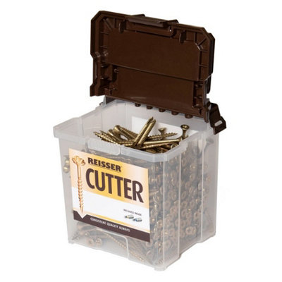 Reisser Cutter Screws 8221580PB High Performance 5mm x 80mm Tub of 400 ...