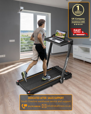 REKA Fitness Home Motorised Treadmill, Incline, FitShow APP, Walk / Run ...