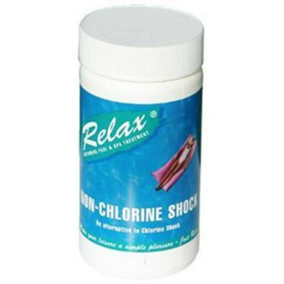 RELAX 1kg Non Chlorine Shock Granules Hot Tub Pool Spa Water Treatment ...