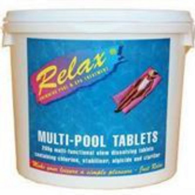 Relax Chlorine Tablets 5kg Hottub Chlorine, Fast delivery, Hottub ...